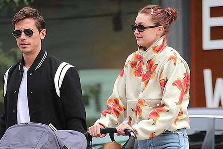 Gigi Hadid Glows As She Takes Daughter Khai, 1, For A Stroll In NYC ...